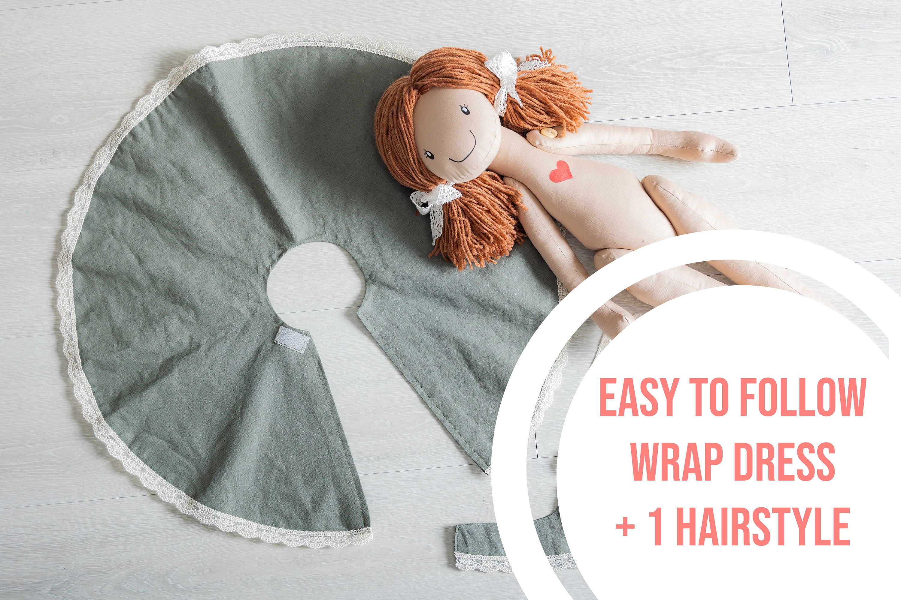 Cloth Doll Sewing Pattern PDF, Stuffed Toys Tutorial , Handmade Last ...