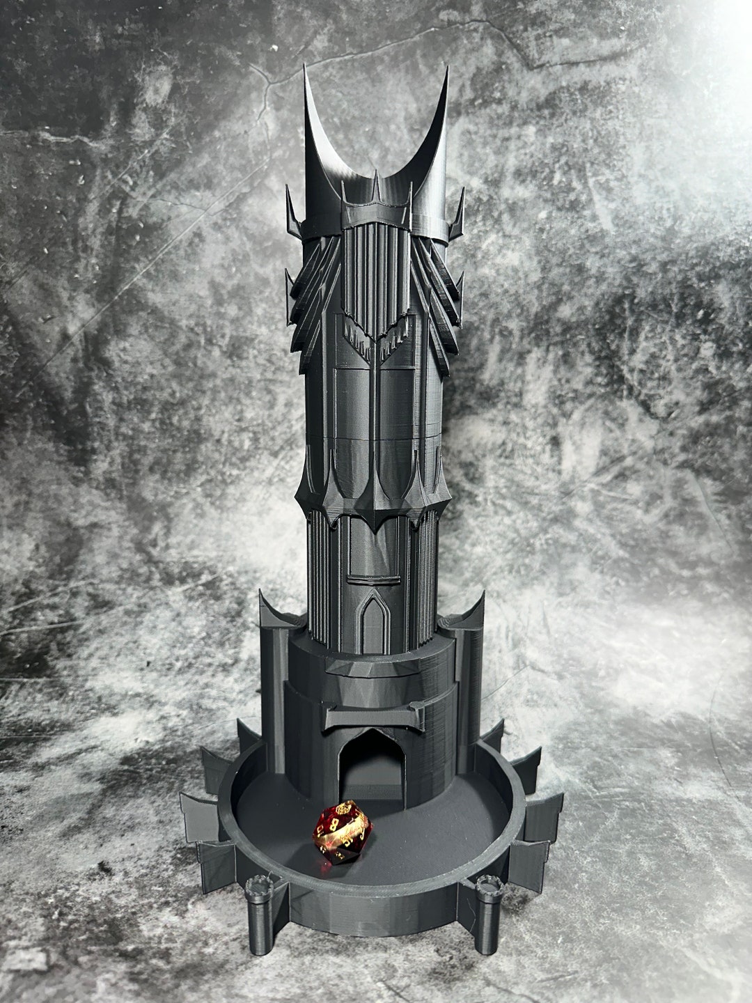 Barad Dur LOTR Dice Tower for Dnd Dungeons and Dragons TTRPG Pathfinder ...
