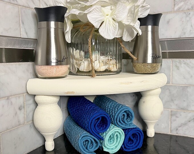 Corner Table Riser, Wood Table Pedestal, Wood Riser Stand, Kitchen ...