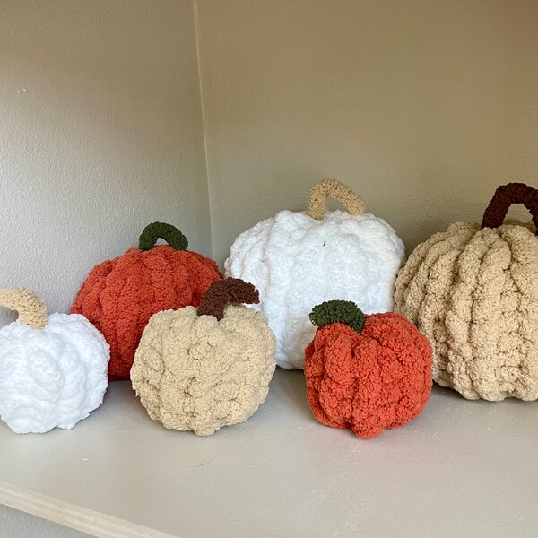Chunky Yarn Pumpkin - Etsy