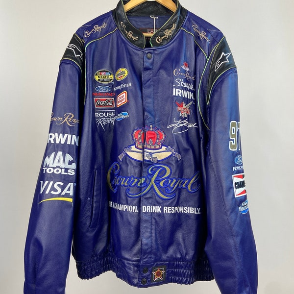 Crown Royal Leather Jacket - Etsy