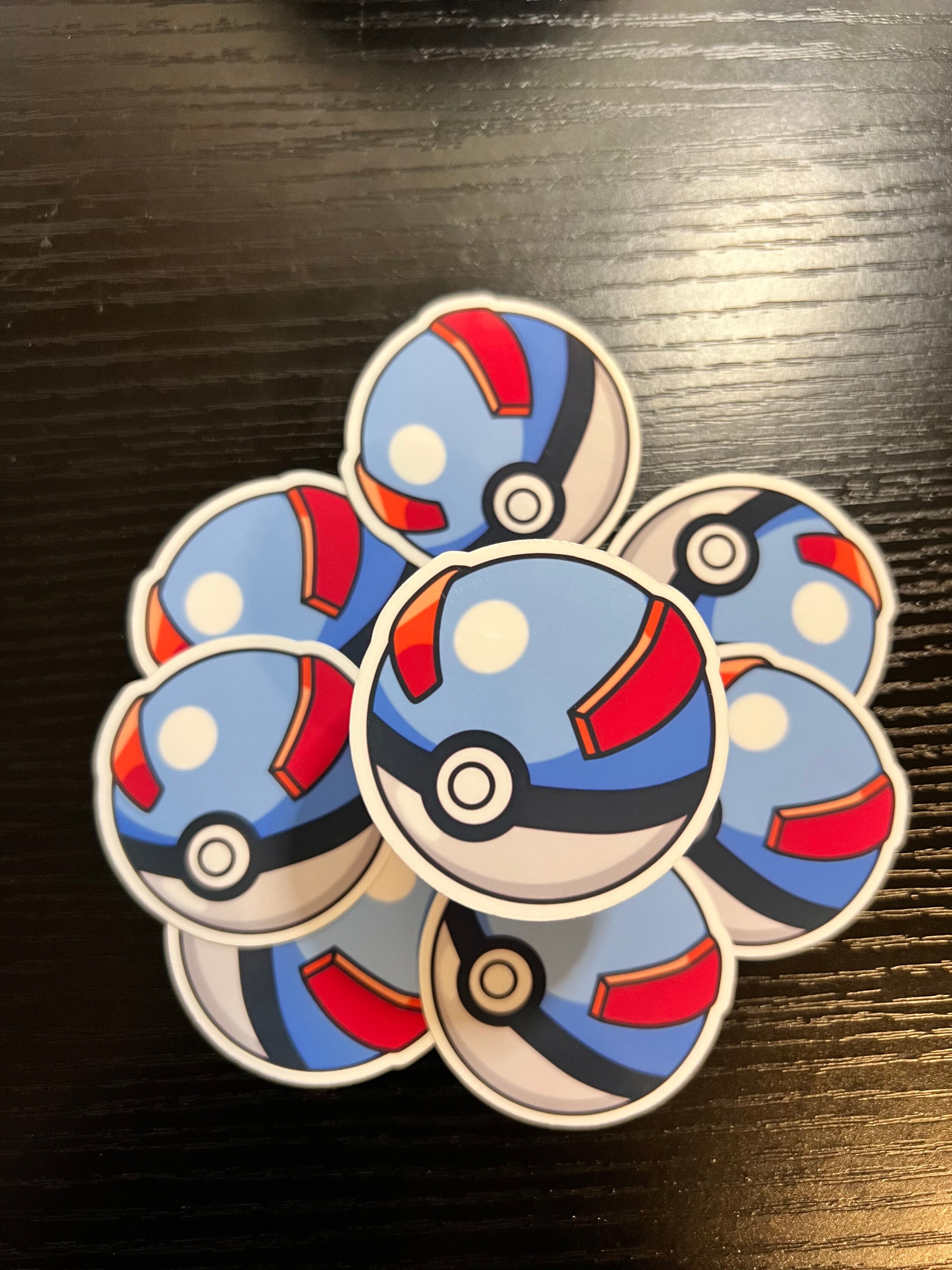 Pokémon Great Pokeball Pokémon Stickers Pokeball Laptops - Etsy