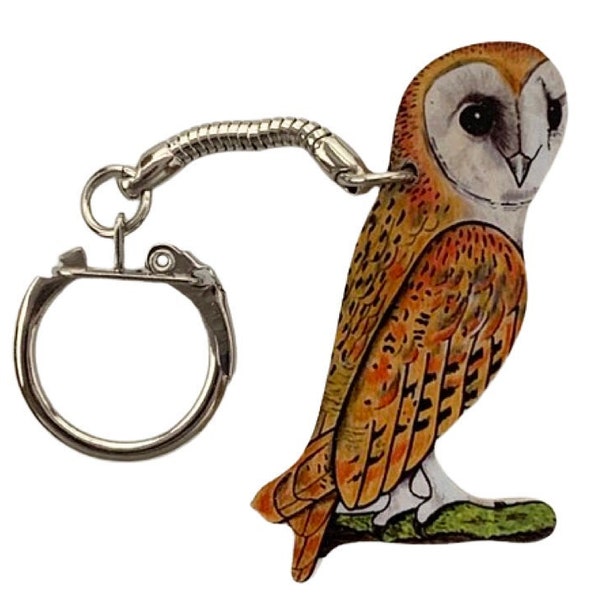 Owl Key Ring - Etsy UK