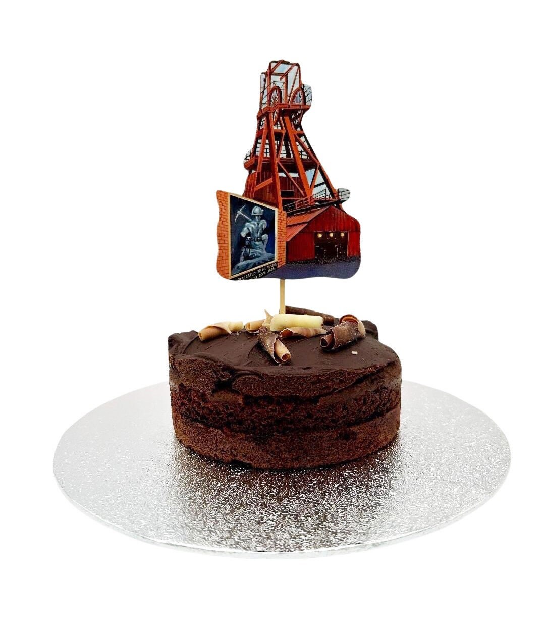 Coal Mining Cake Topper Colliery Cake Topper Coal Miner Topper Mining ...