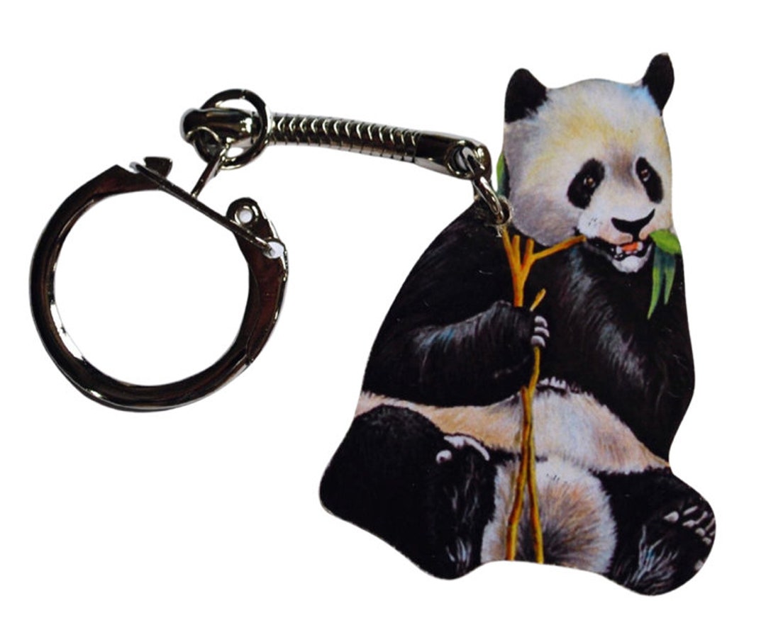 Giant Panda Keyring Giant Panda Keyrings Giant Pandas WW13-K - Etsy
