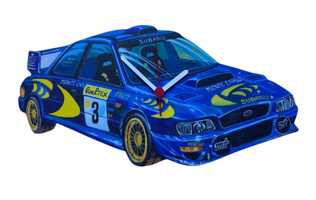 Subaru Impreza Clock Subaru Rally Car Clocks Subaru - Etsy UK