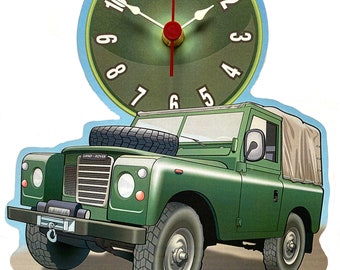 Land Rover Clock - Etsy UK