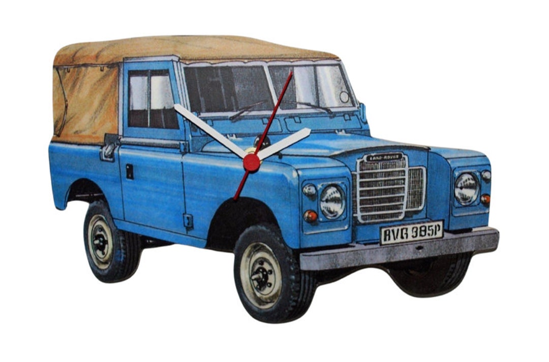 Land Rover Series 2 Clock Series 3 Land Rover Clocks Series II Land ...