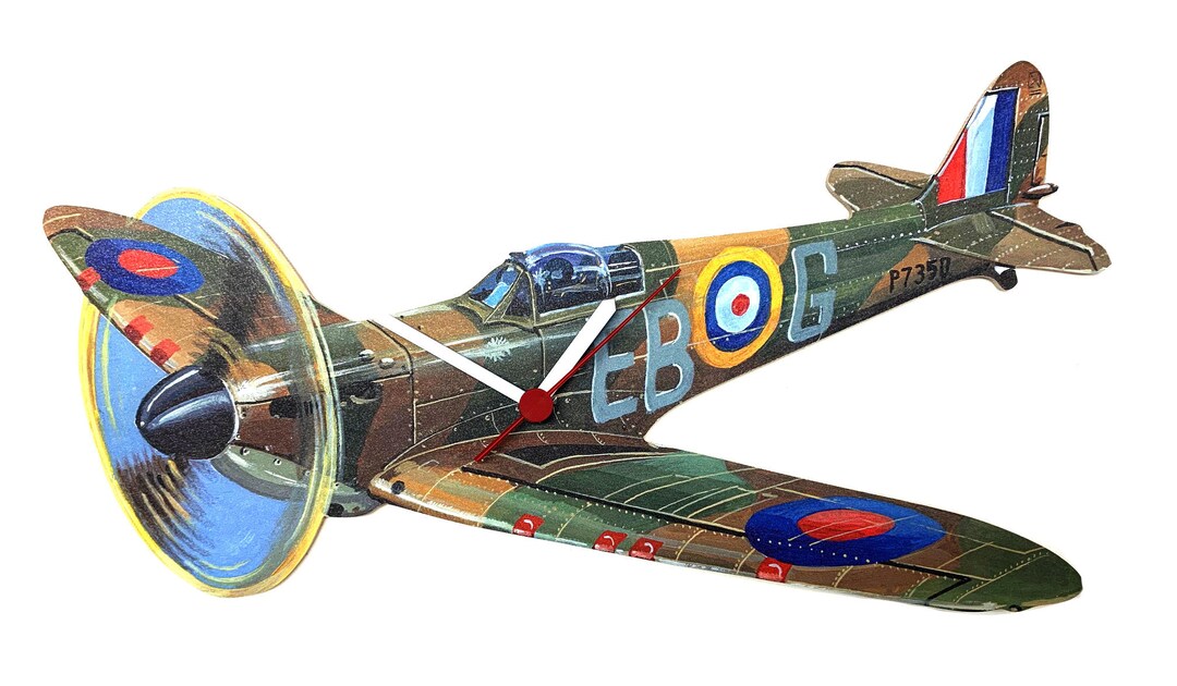 Spitfire Clock the Battle of Britain Clock Spitfires Supermarine ...
