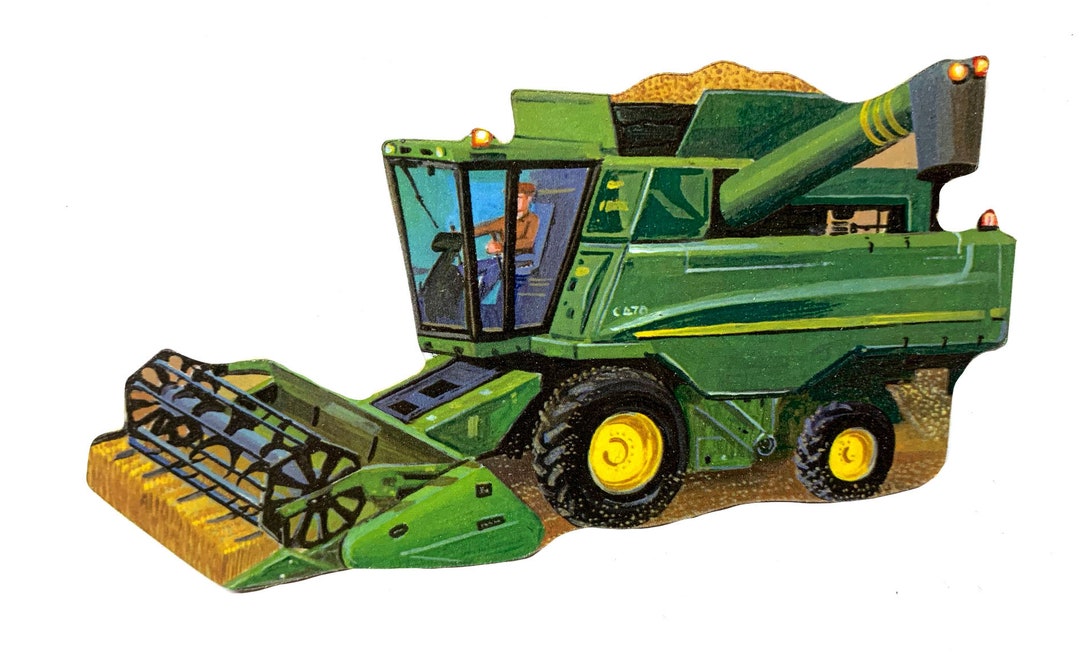 Combine Harvester Plaque Combine Harvesters Harvesting Gift WT55-P - Etsy