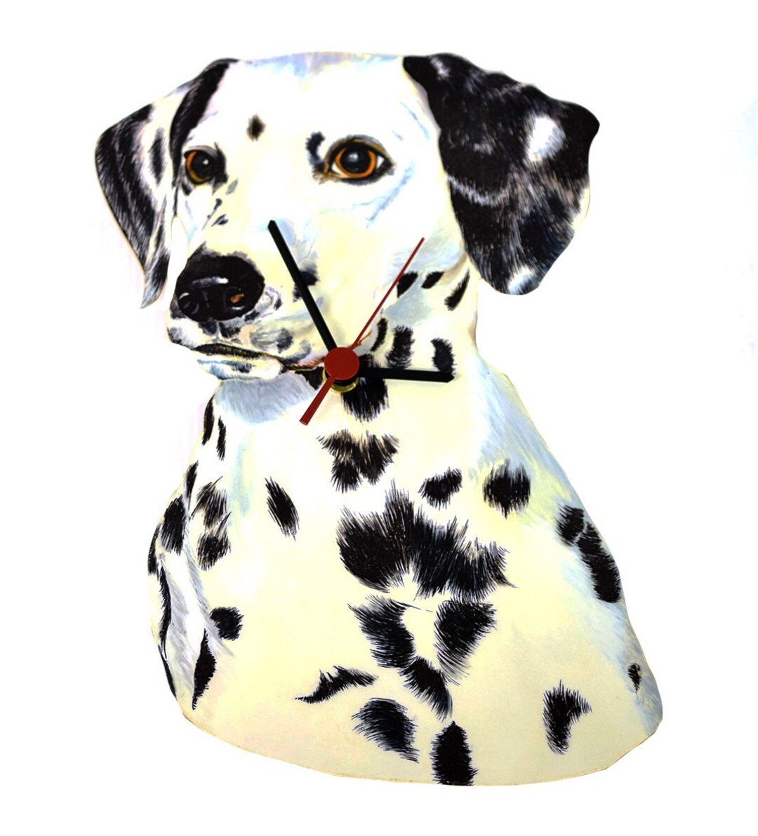 Dalmatian Clock Dalmatians Dalmatian Clocks Dalmation Dalmations D16-C ...
