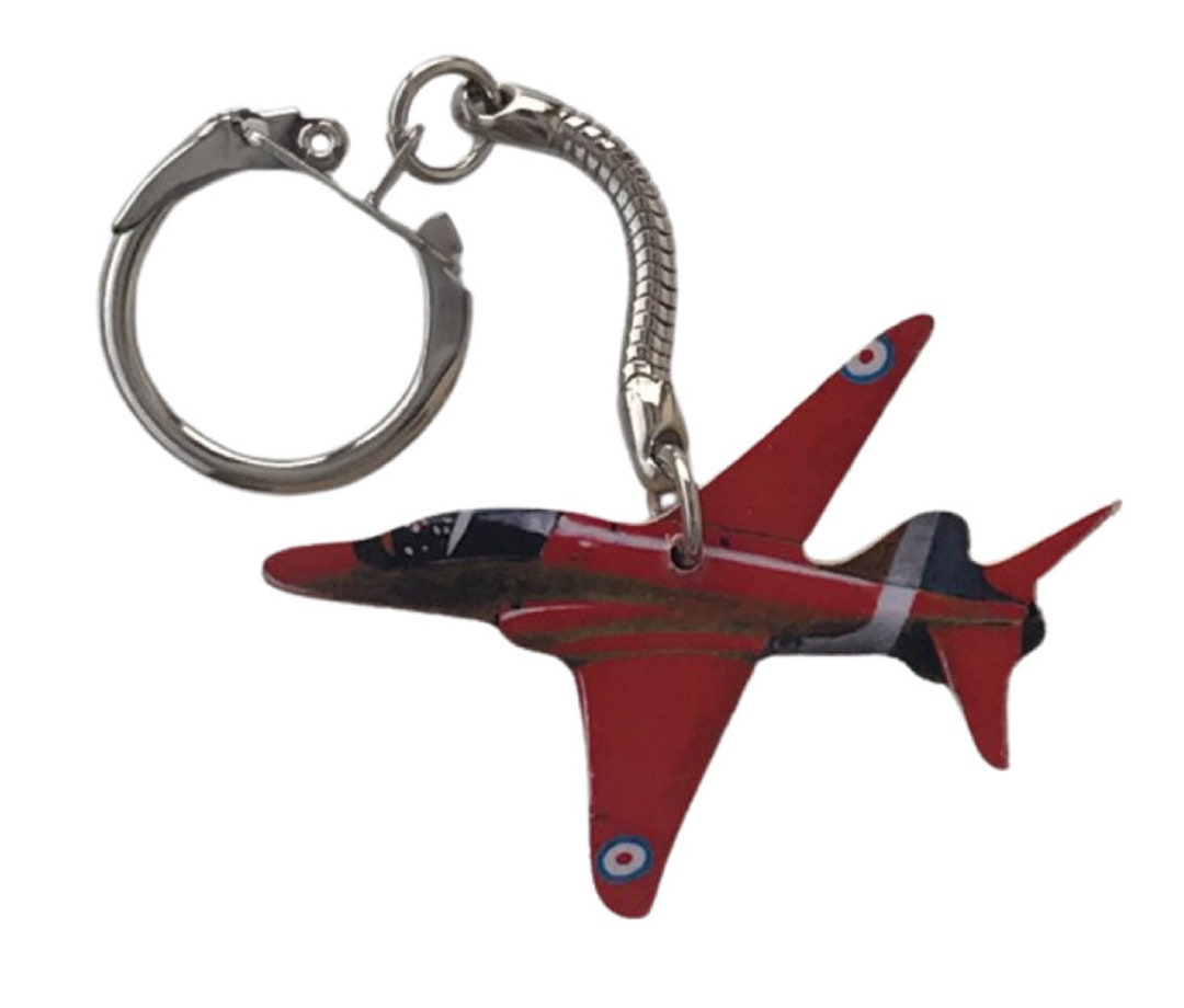 Red Arrows Keyring RAF Red Arrows Hawk Aircraft Red Arrows Gift TS9-KR ...