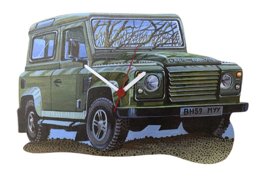 Land Rover Defender Clock Land Rover Defenders Land Rovers Land Rover ...