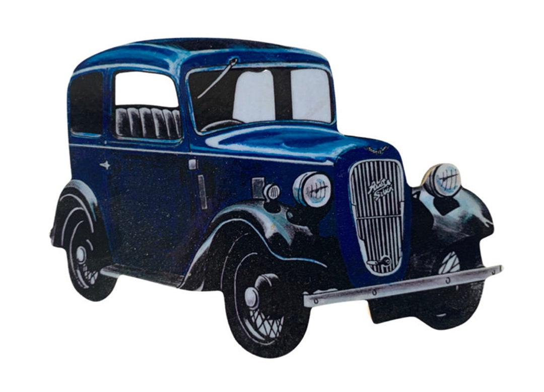 Vintage Austin Car Plaque Austin 7 Ruby Austin Seven Ruby Vintage Car ...