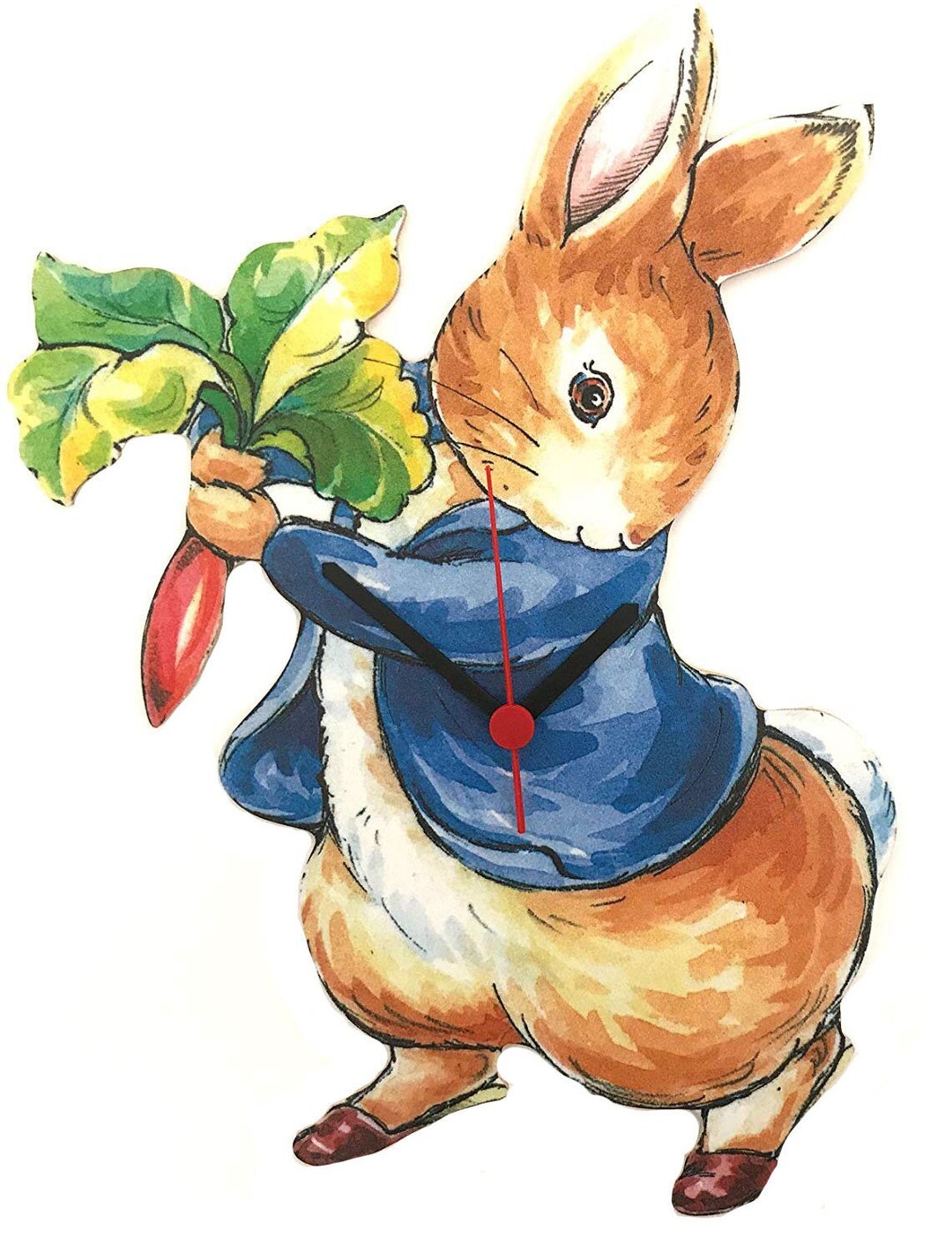 Beatrix Potter Peter Rabbit Clock Peter Rabbit Radishes Peter Rabbit ...