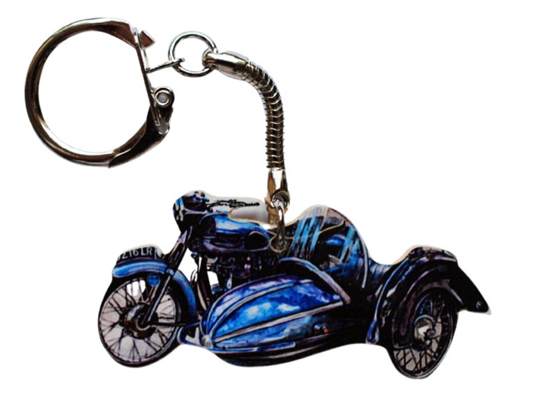 Classic Motorbike Keyring Classic Motorcycle Keyring Classic Sidecar ...