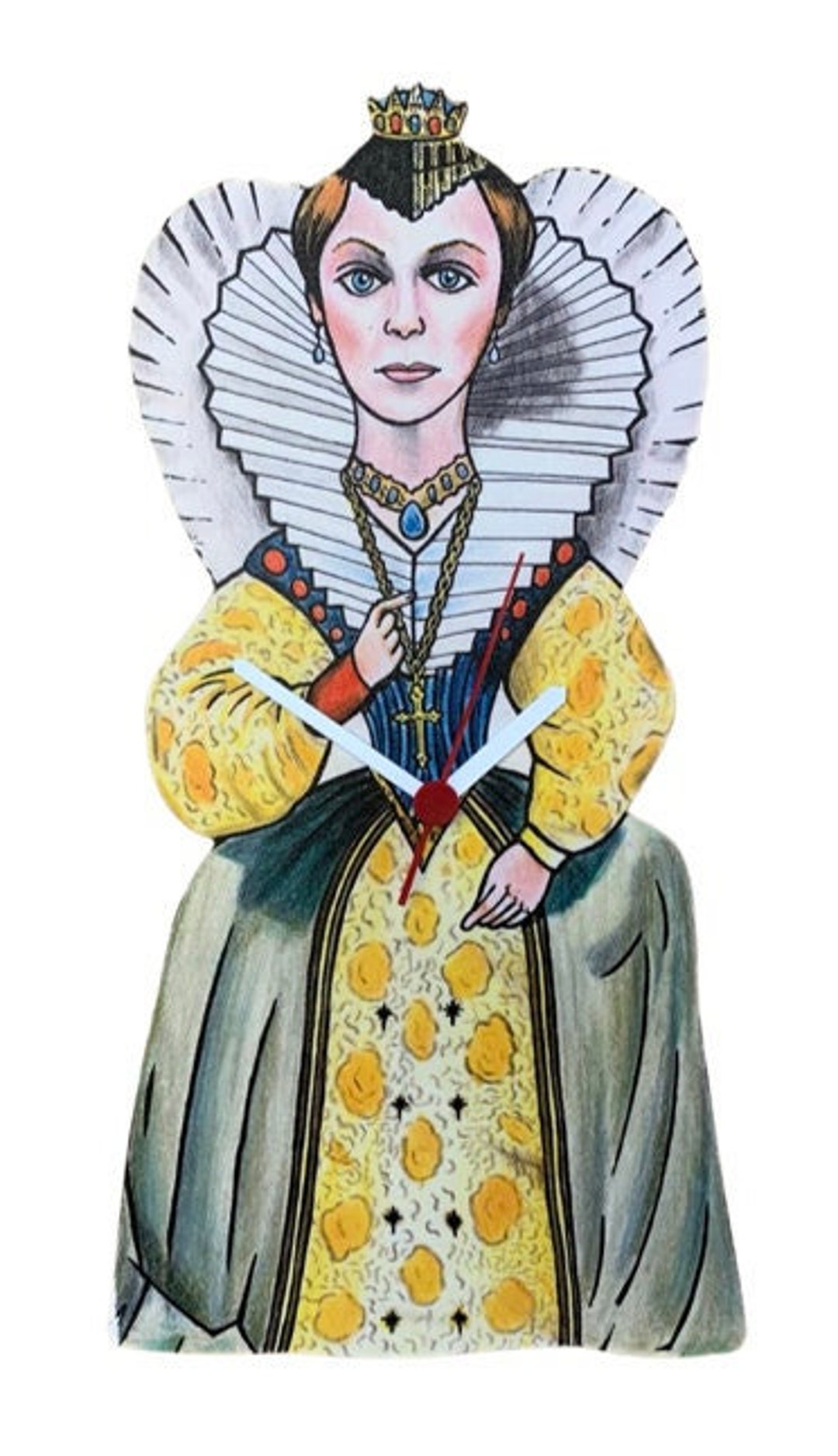 Queen Elizabeth I Clock Queen Elizabeth Clock House of Tudor H14-C - Etsy