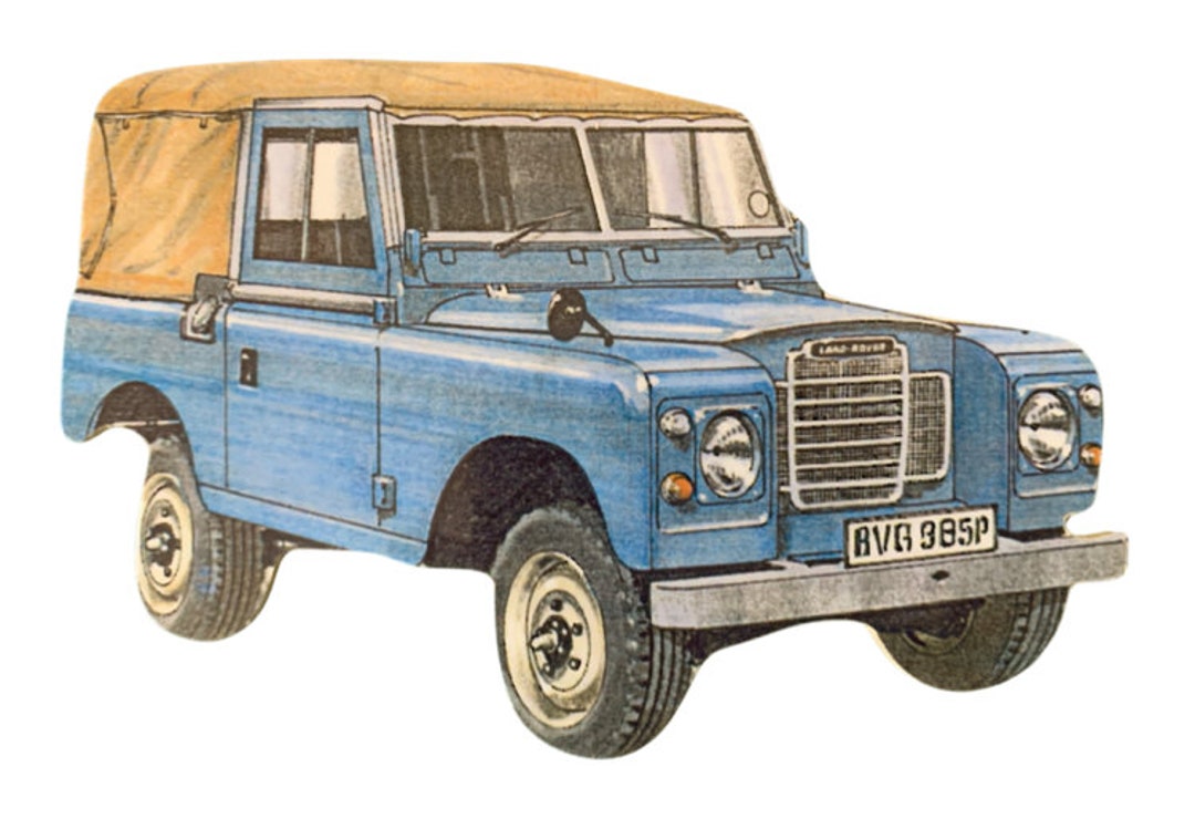 Series I Land Rover Plaque Land Rover Series 1 Land Rovers WT24-P - Etsy