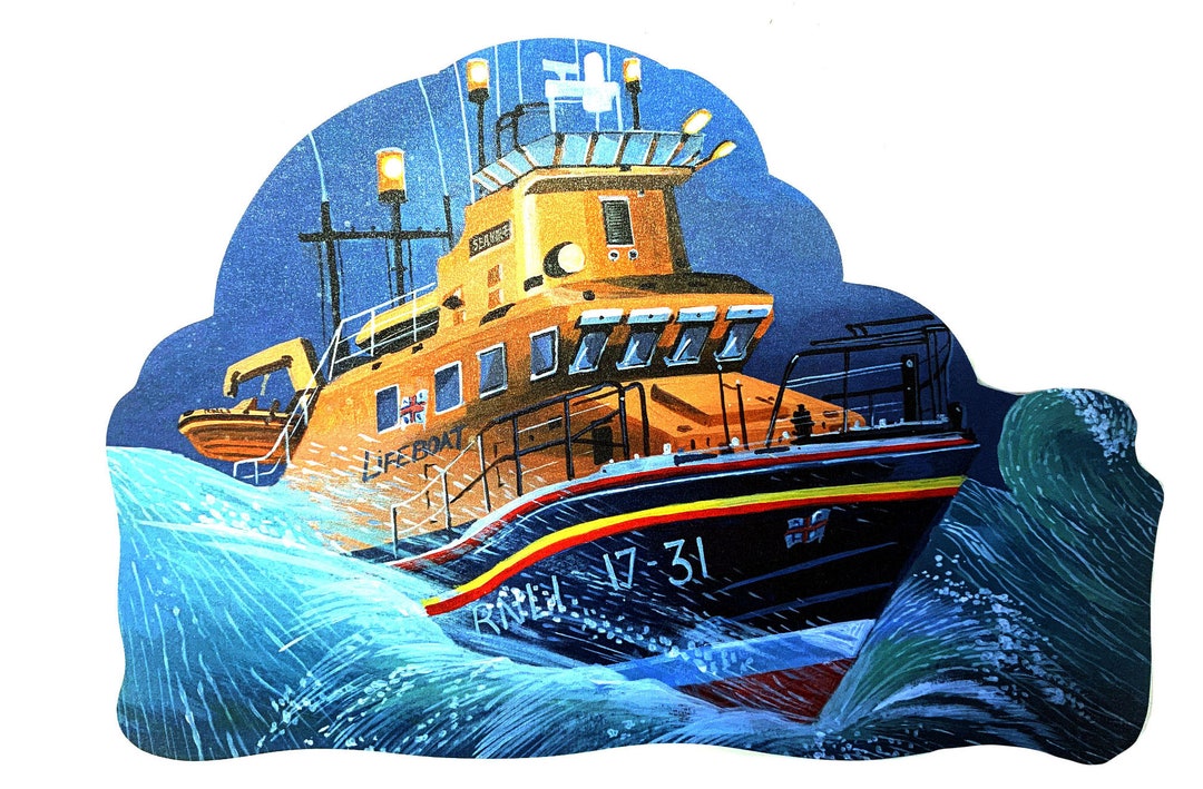 RNLI Lifeboat Magnet Lifeboat Gift Lifeboats TS30-JM - Etsy