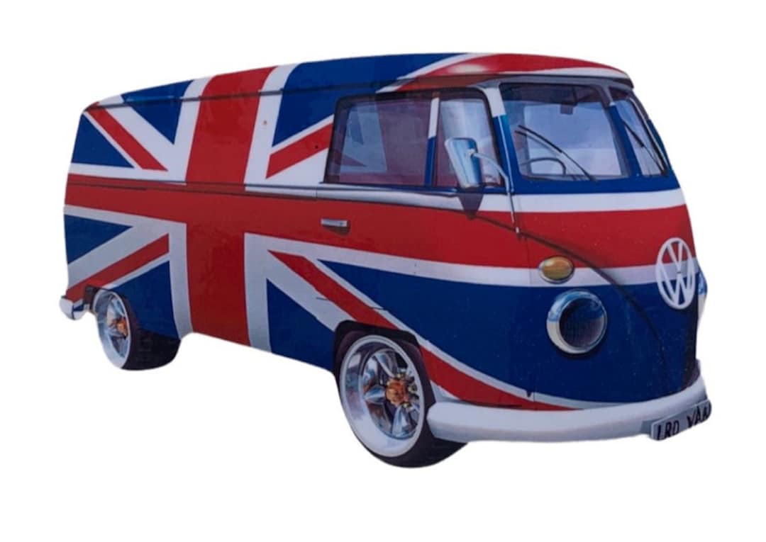 Union Jack Campervan Magnet Union Jacks Union Jack Magnet Union Jack ...