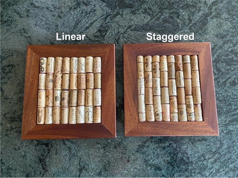 Large Wine Cork Trivet With Hardwood Frame - Etsy