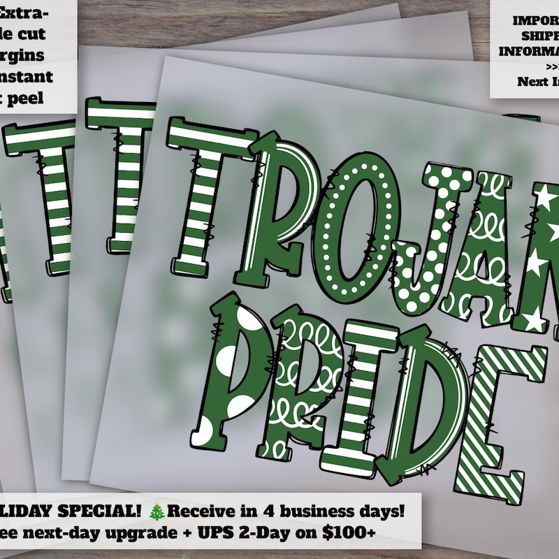 Dtf Ready to Press Trojan - Etsy