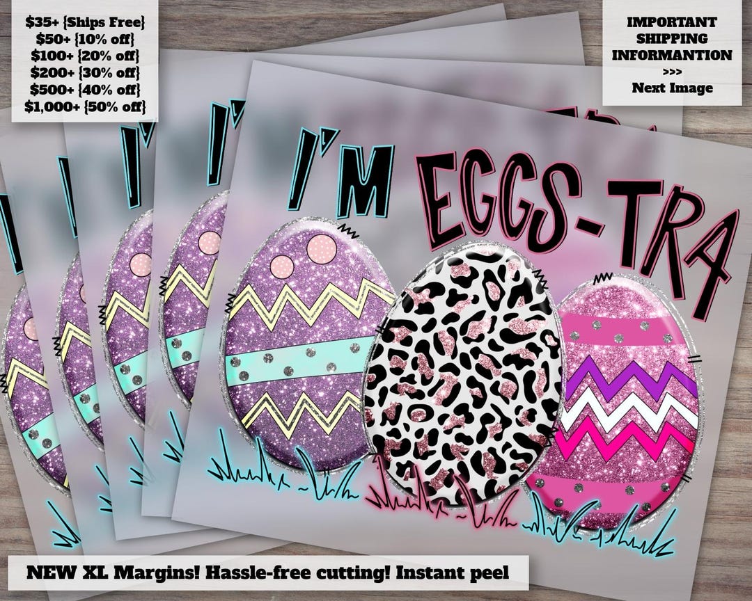 Easter Sublimation Transfers: Dtf, Heat, Image, and T-shirt Transfer ...