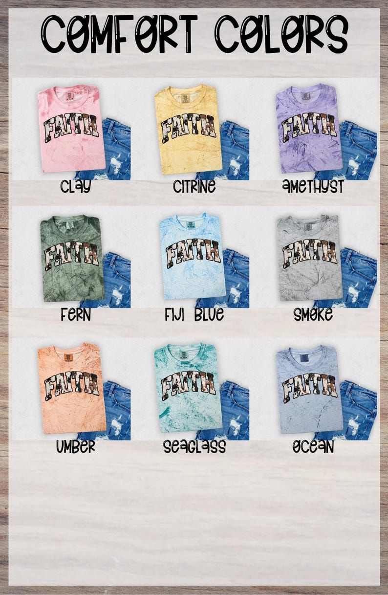 Cow Print Faith Heat Transfer Mom Western Design DTF Ready to Press - Etsy