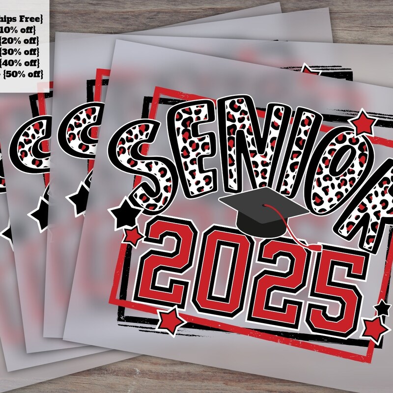 Senior 2025 Transfers Dtf - Etsy