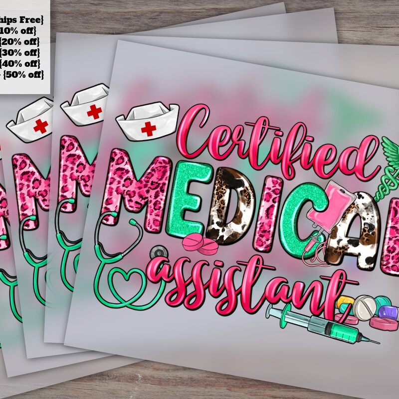 Medical Assistant Decals - Etsy