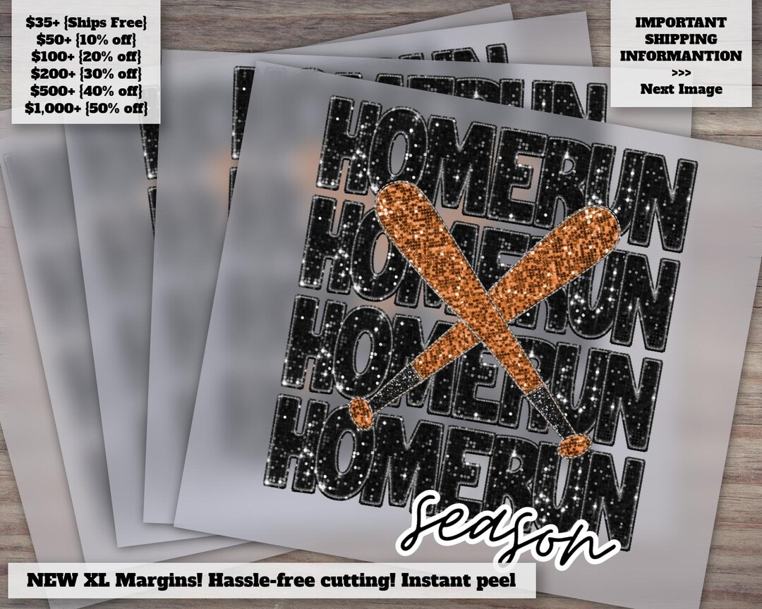 Glitter Baseball Homerun Season: Faux Sequins and Sparkle Baseball ...