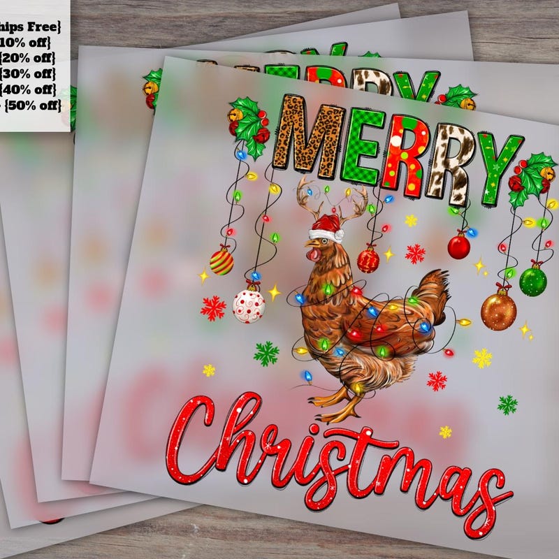 Chicken Transfer - Etsy