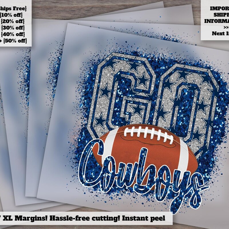 Dtf Dallas Cowboys - Etsy
