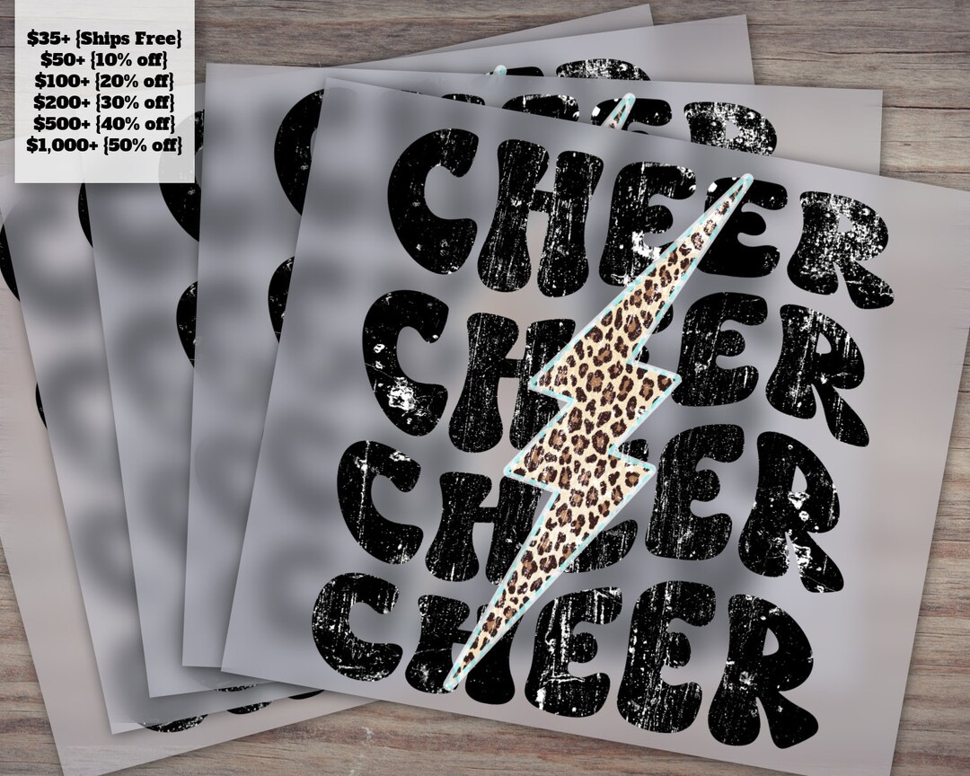 Hot Peel Dtf Cheer Transfers Trendy Cheer Prints Girls Heat Transfer Designs Ready To Press