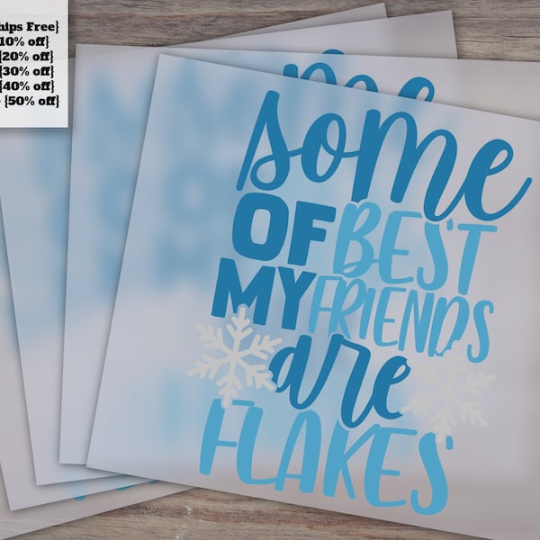 Friends Are Flakes - Etsy