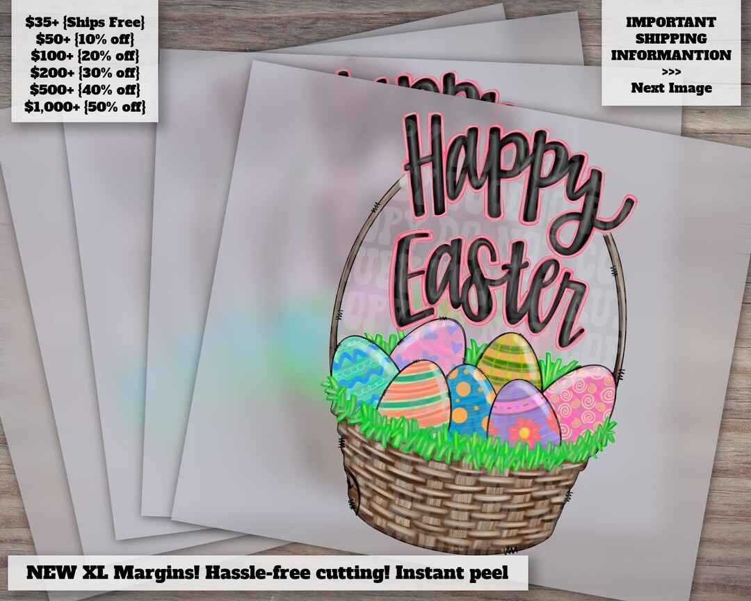 Easter Hand Drawn Design - Jesus, Easter Basket and Egg, Ready-to-press ...