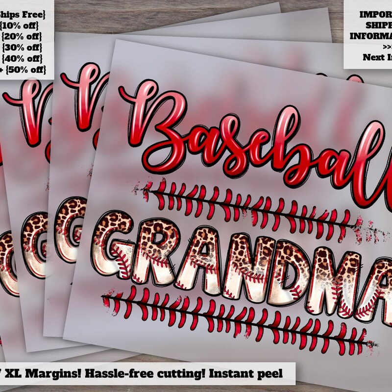 Baseball Grandma - Etsy
