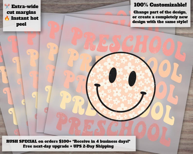 5th Grade Back-to-school T-shirt Design With Happy Face Daisy Flower ...