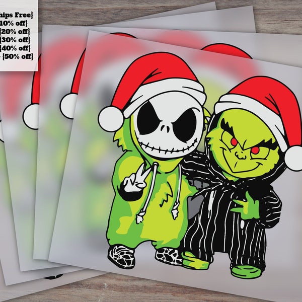 Grinch Dtf Transfer - Etsy