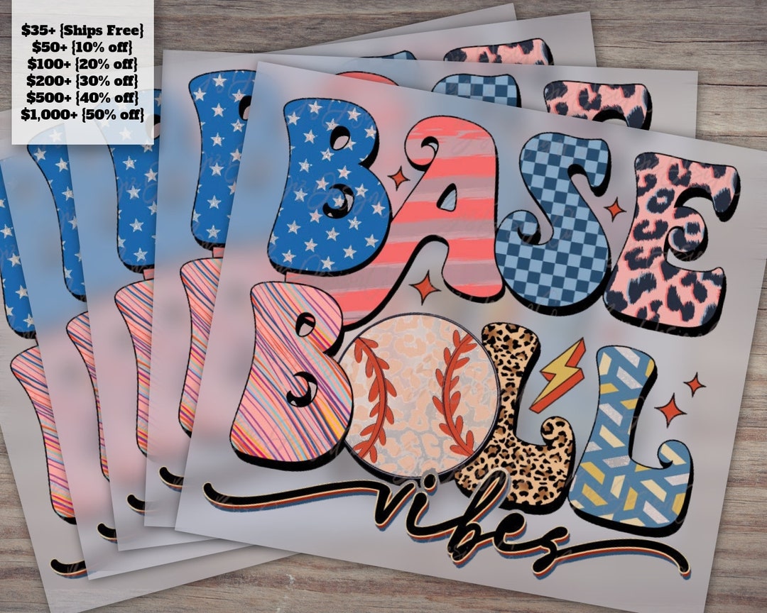 Vintage Baseball Leopard Print Design, Groovy Team Support Apparel ...