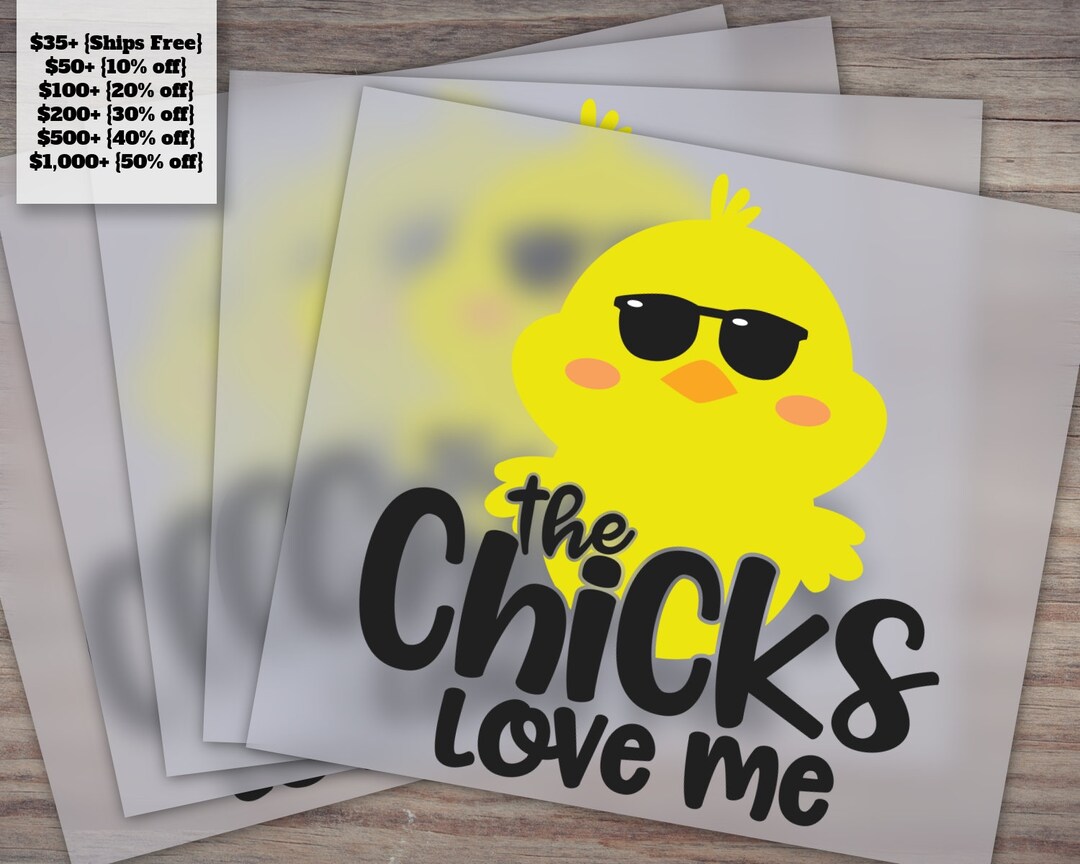 Easter Chicks DTF Baby Onesie Design Heat Transfer DTF Ready-to-press ...