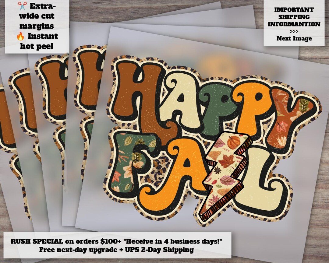 Autumn Delight - Pumpkin Season Theme - Ideal for Heat Transfer, DTF ...