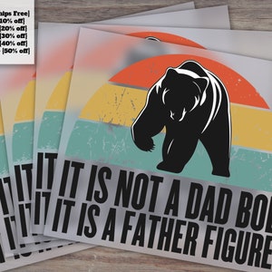 Father Figure Dad Bod Design, Dad Life Graphic, Father's Day Ready-to ...