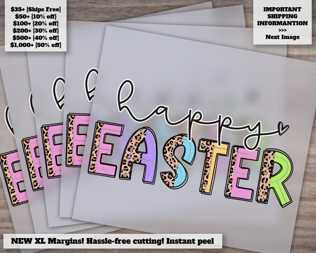 Ready to Press Easter Dtf Transfer- Happy , Funny Heat Transfer Designs ...
