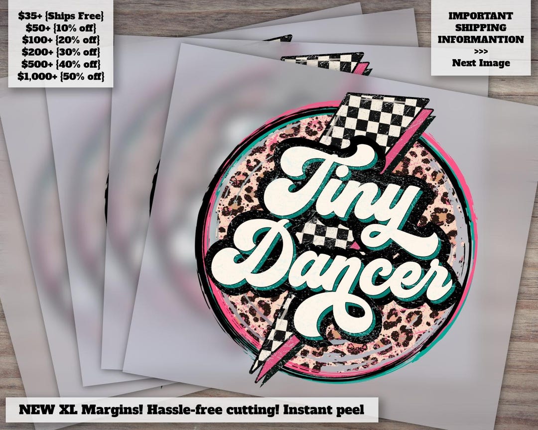 Retro Leopard Dancer Design, Team T-shirt With Lightning Bolt, Heat ...