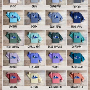 Hand Drawn Cheer Team Design in Blue and White - Megaphone Cheerleader ...