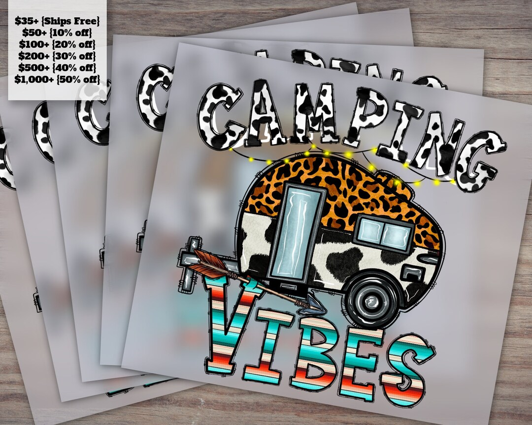 Camping Bundle Dtf, Camp Life, Peace Love Camping Dtf, Camping Life ...