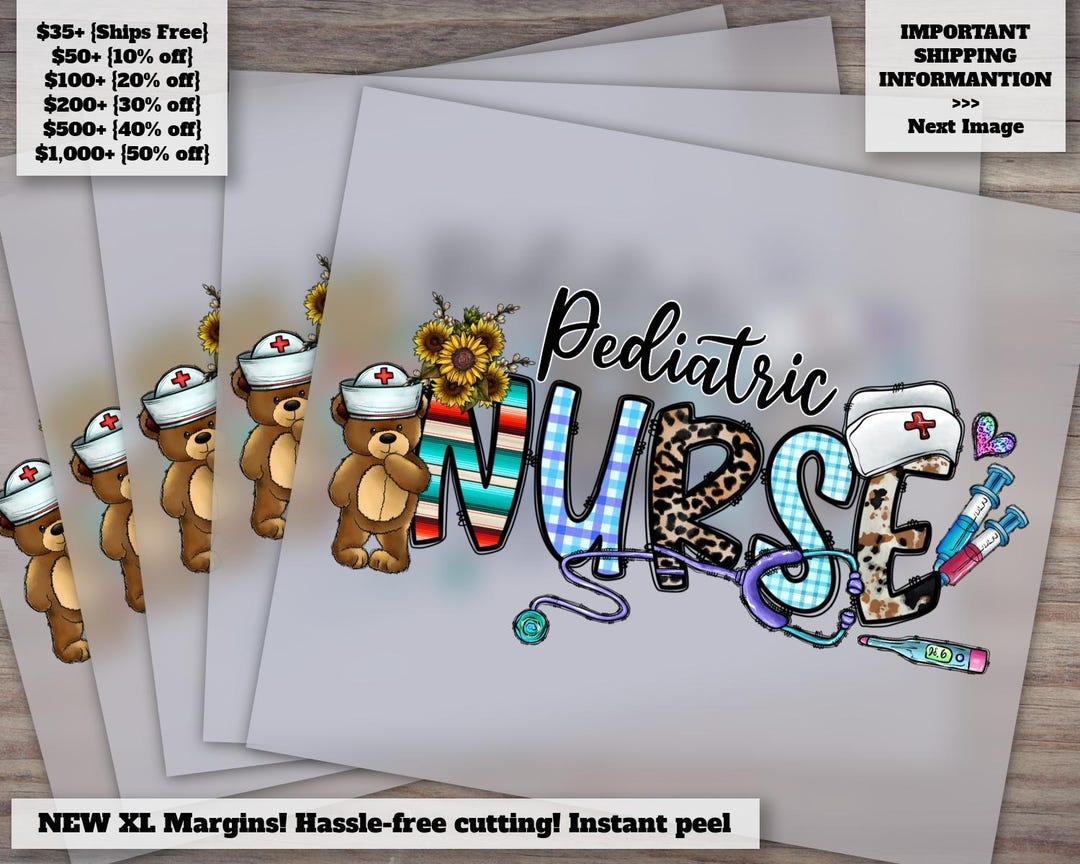 Pediatric Nurse Design, Nurse Life Art, Files for Cricut, Nursing ...