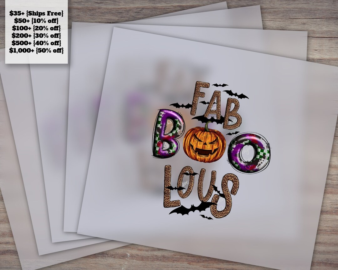Fab-boo-lous Halloween Design, Spooky Pumpkin Theme, Western Style ...