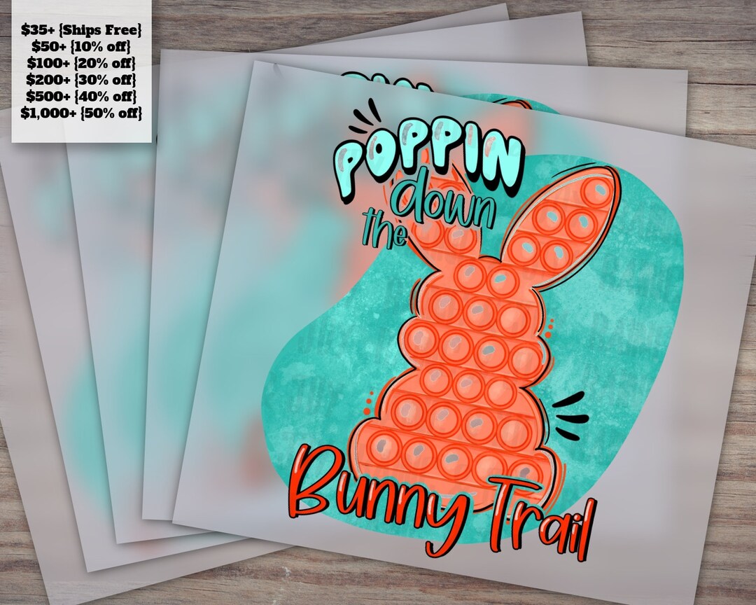 Kids Easter DTF, Ready to Press Transfers, Pop It DTF, Boy's Easter ...